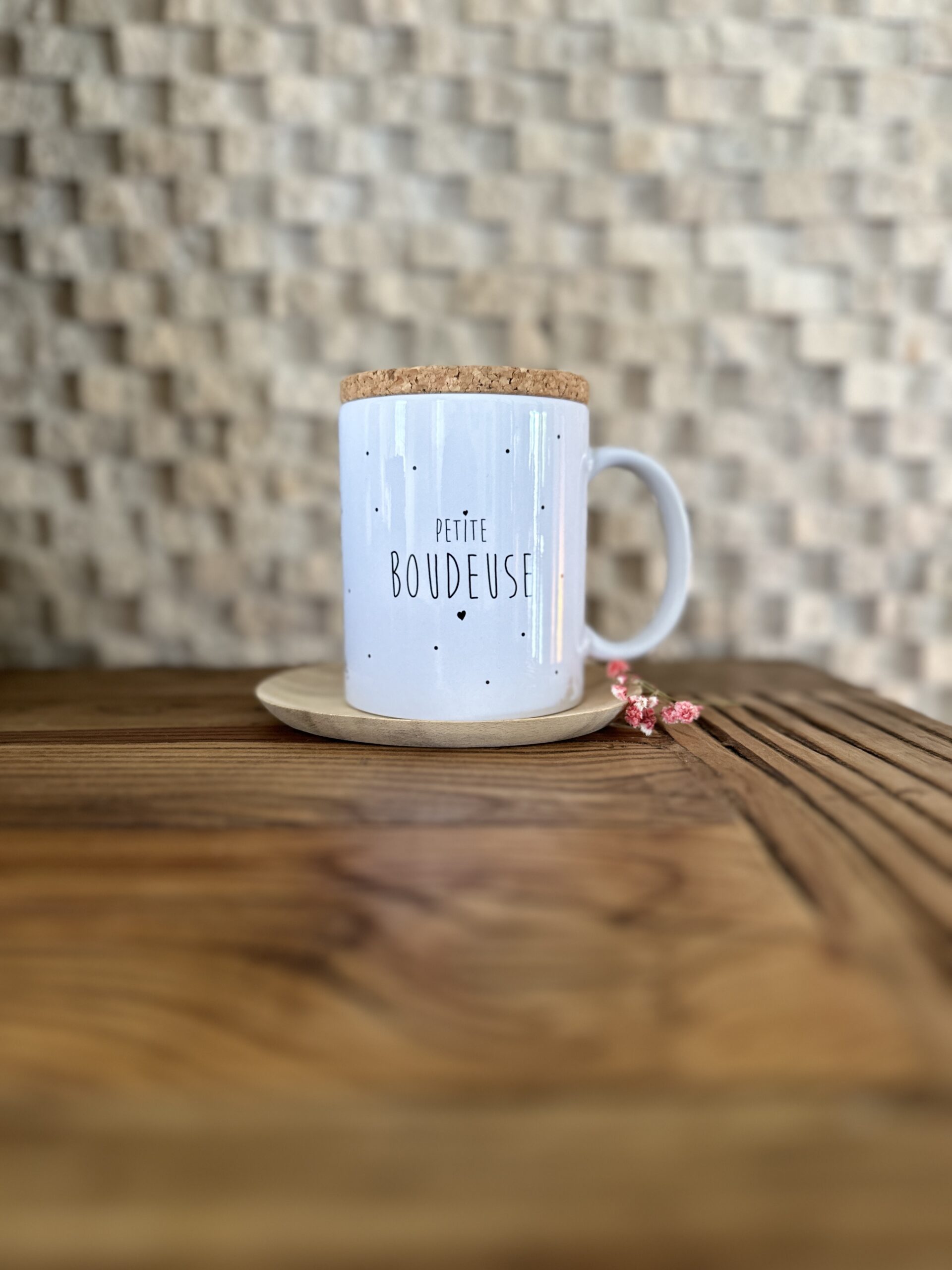 mug "Petite boudeuse" - Alice au pays de Baptiste